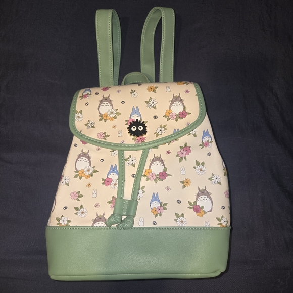 Studio Ghibli | Bags | Studio Ghibli My Neighbor Totoro Floral Slouch ...